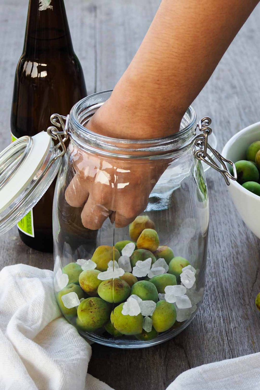 Plum Wine (Umeshu) or Japanese Liqueur Recipe | Cooking with Nart