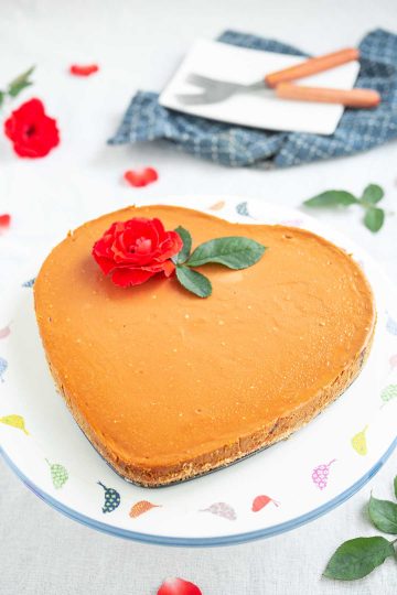 Thai Tea Cheesecake Recipe ชีสเค้กชาไทย | Cooking with Nart