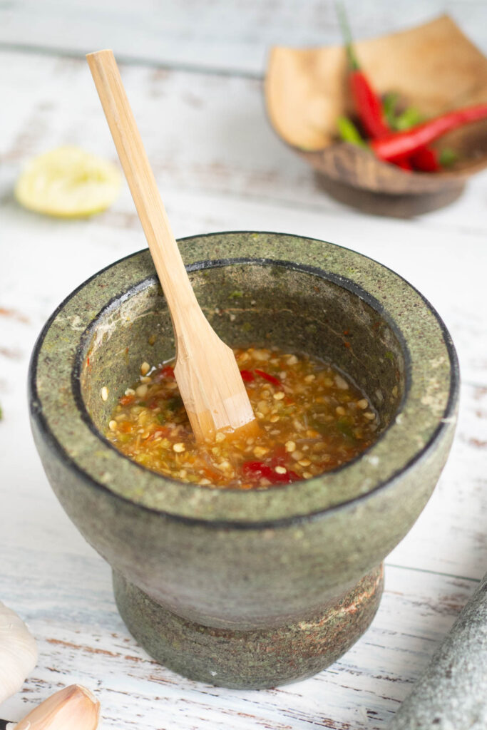 Thai Salad Dressing Recipe | Spicy Sauce | น้ำยำ | น้ำจิ้มซีฟู้ด ...