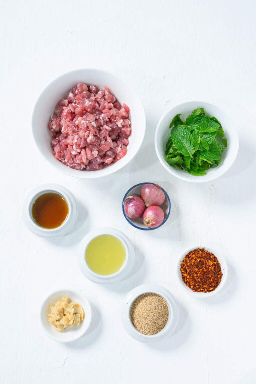 Laab Moo | Thai Isan-Style Ground Pork Salad | ลาบหมู | Cooking with Nart