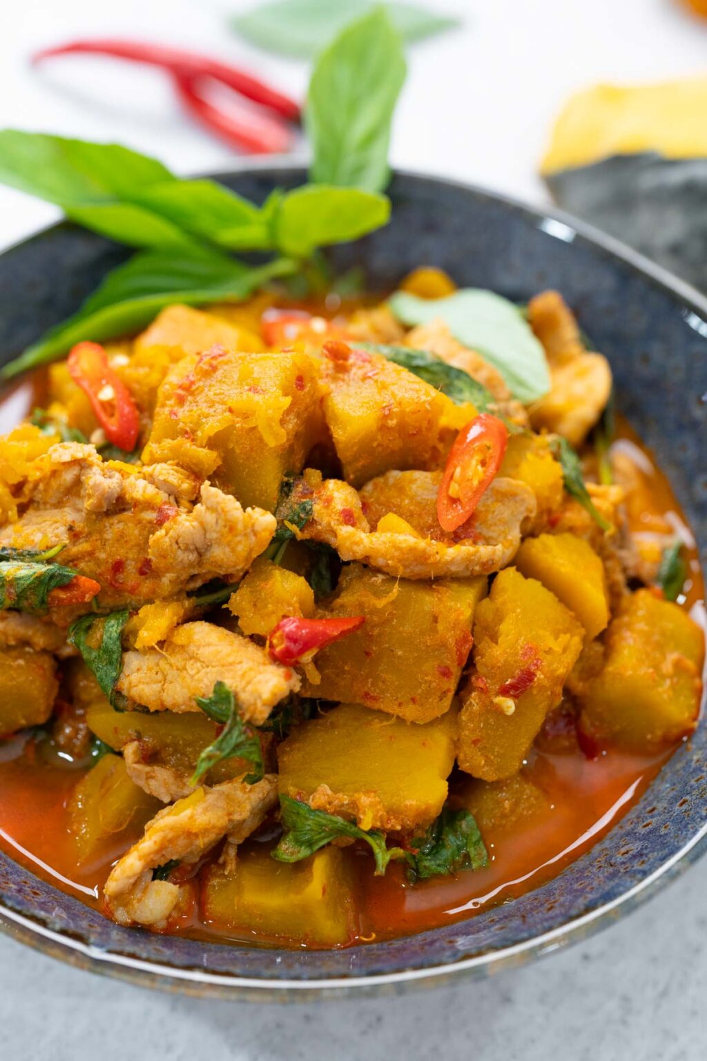 Thai Red Curry with Pumpkin | Gang Ped Fakthong | Cooking with Nart